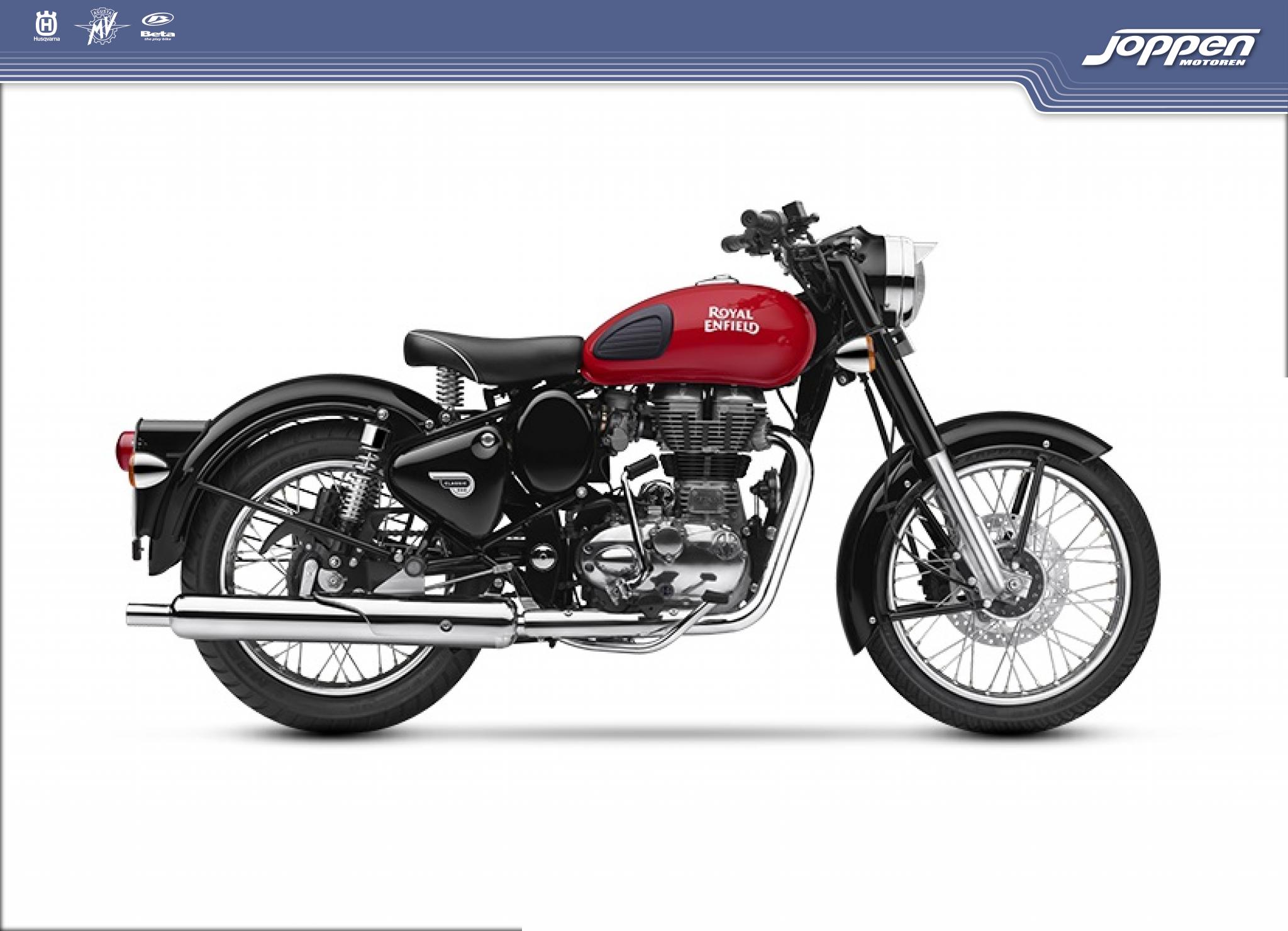 Royal Enfield Bullet Classic 500 RRed ABS - Joppen Motoren